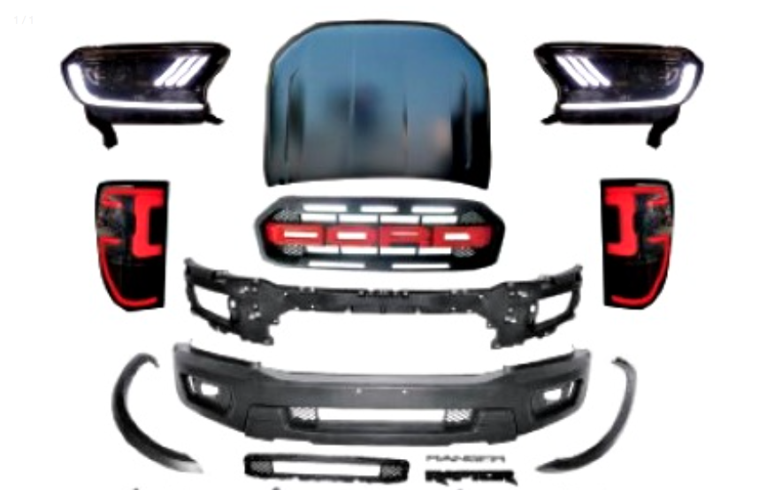 FORD RANGER RAPTOR BODY KIT MUSTANG FAR STOP SET 2012 >> 2018 RAPTOR ...