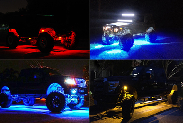 , Rock Light - Mini RGB Bluetooth 4.0 Cep Telefonu Kontrollü Led ...